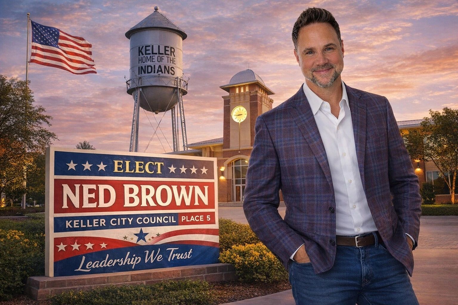 Keller City Council Election: Ned Brown for Place 5