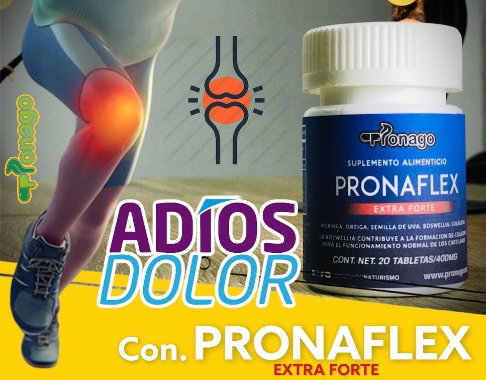 PRONAFLEX EXTRA FORTE. FRASCO C/20 TABLETAS
