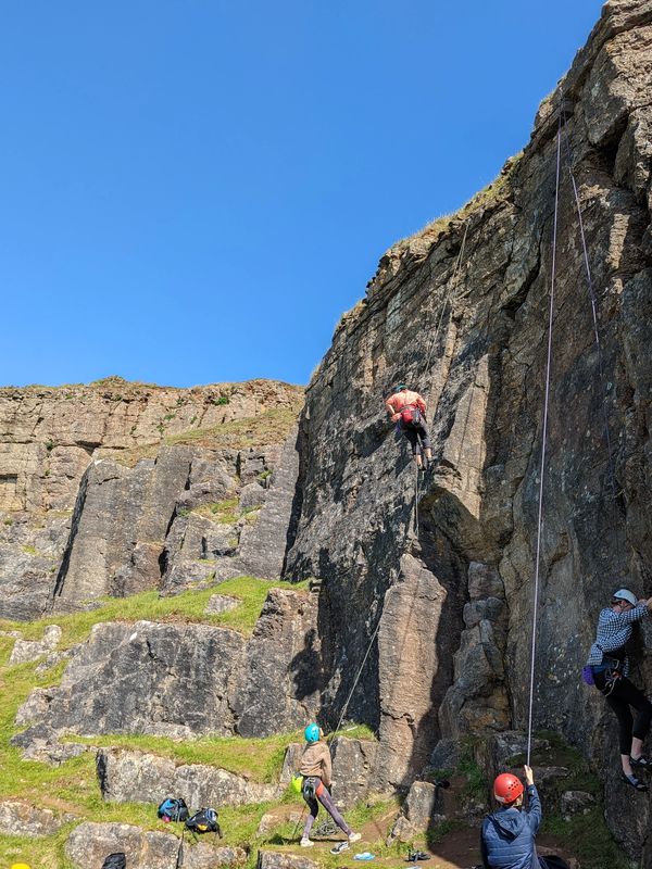 Learn to Climb with Expert Rock Climbing Instructors