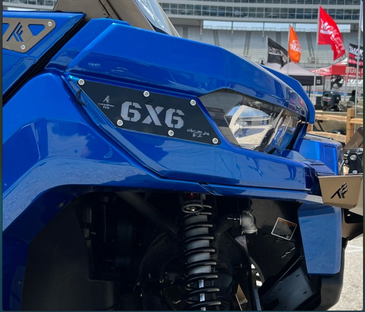 Custom fender badges for can am DEFENDER all models