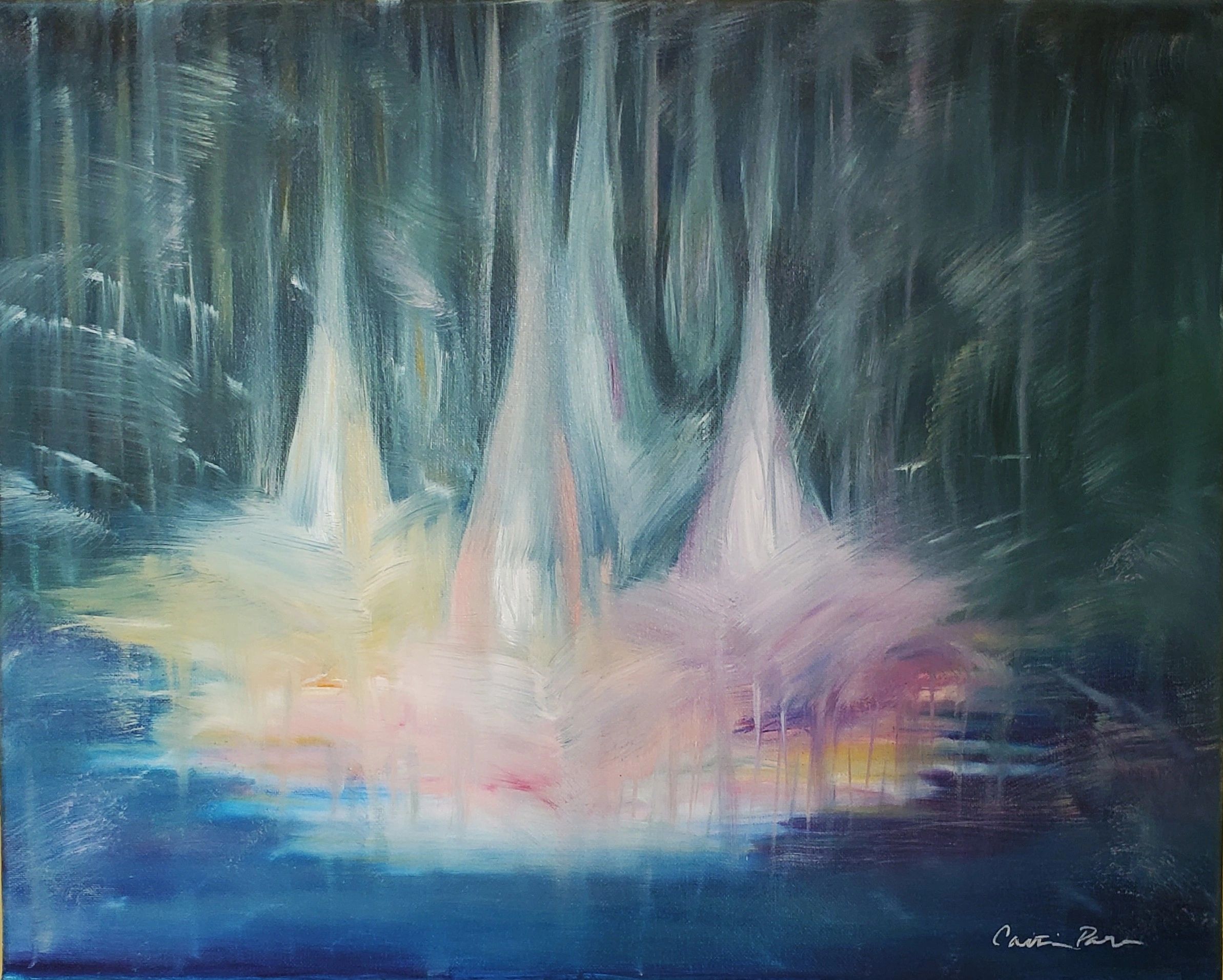 Caitlin Palagi - Intuitive Artist Painting What I Feel