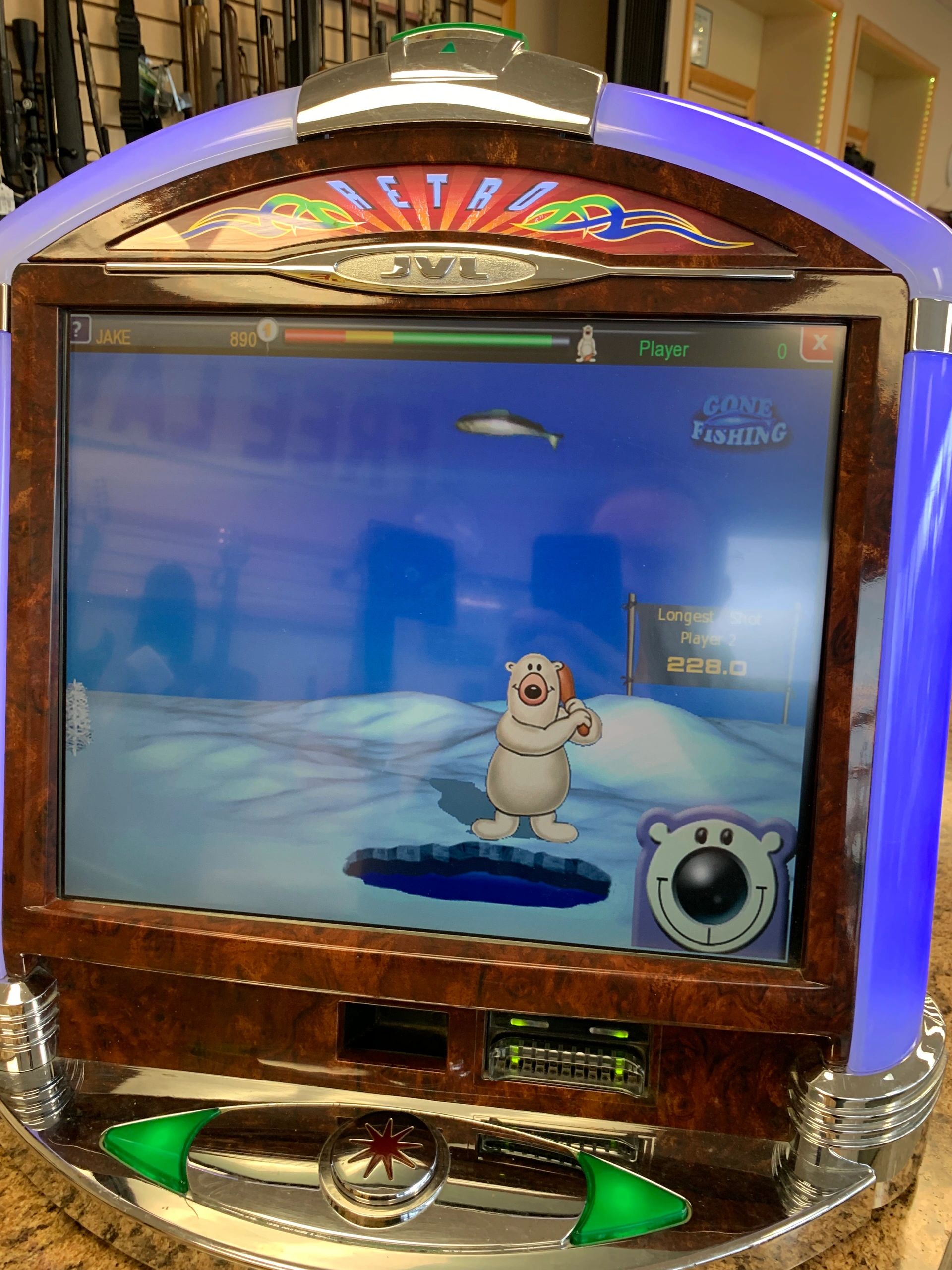 Gone Fishing Arcade Game