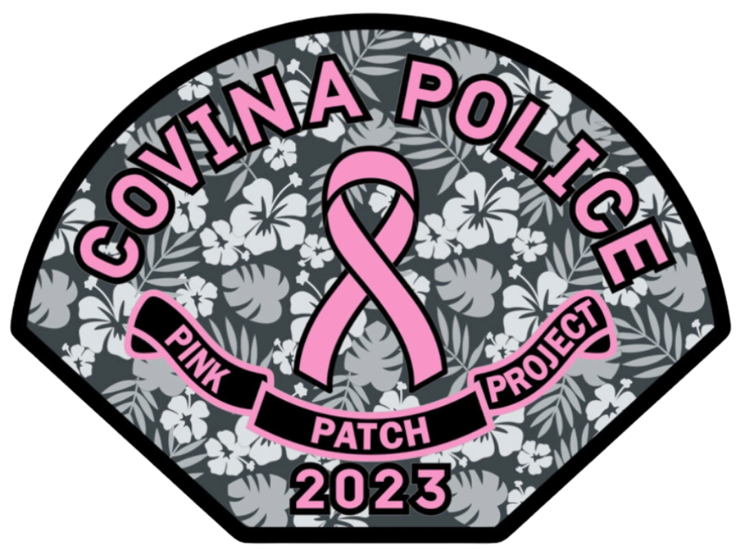 2023 Covina PD Pink Patch