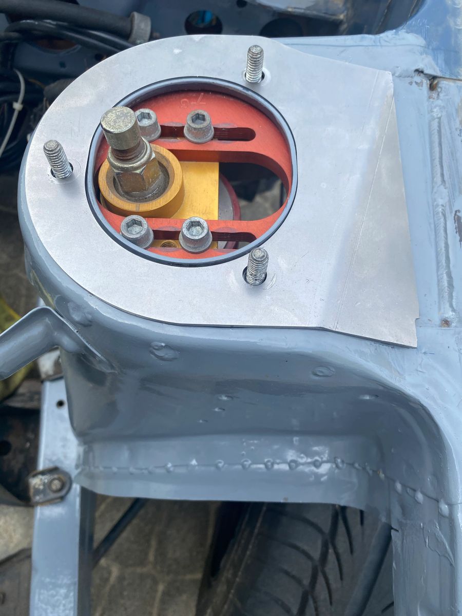 AE86 Front Shock Tower Weld in top plates