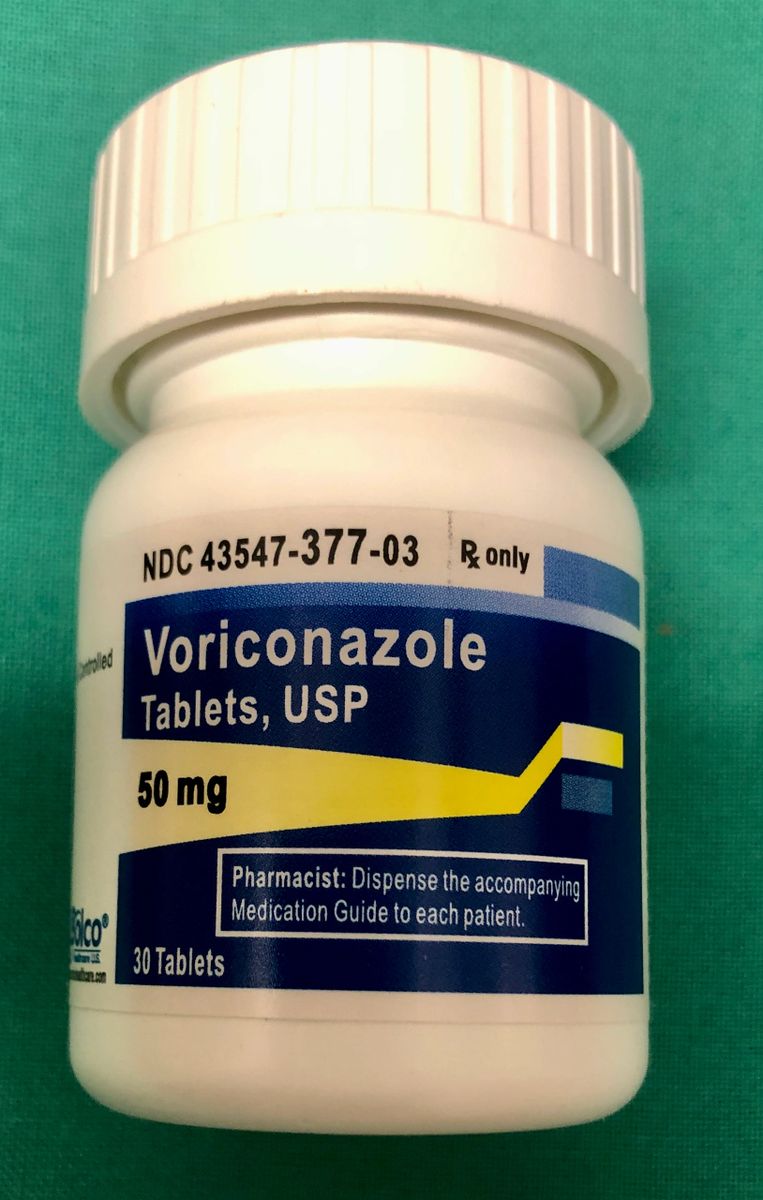 Voriconazole 50mg Tablets 30ct Bottle