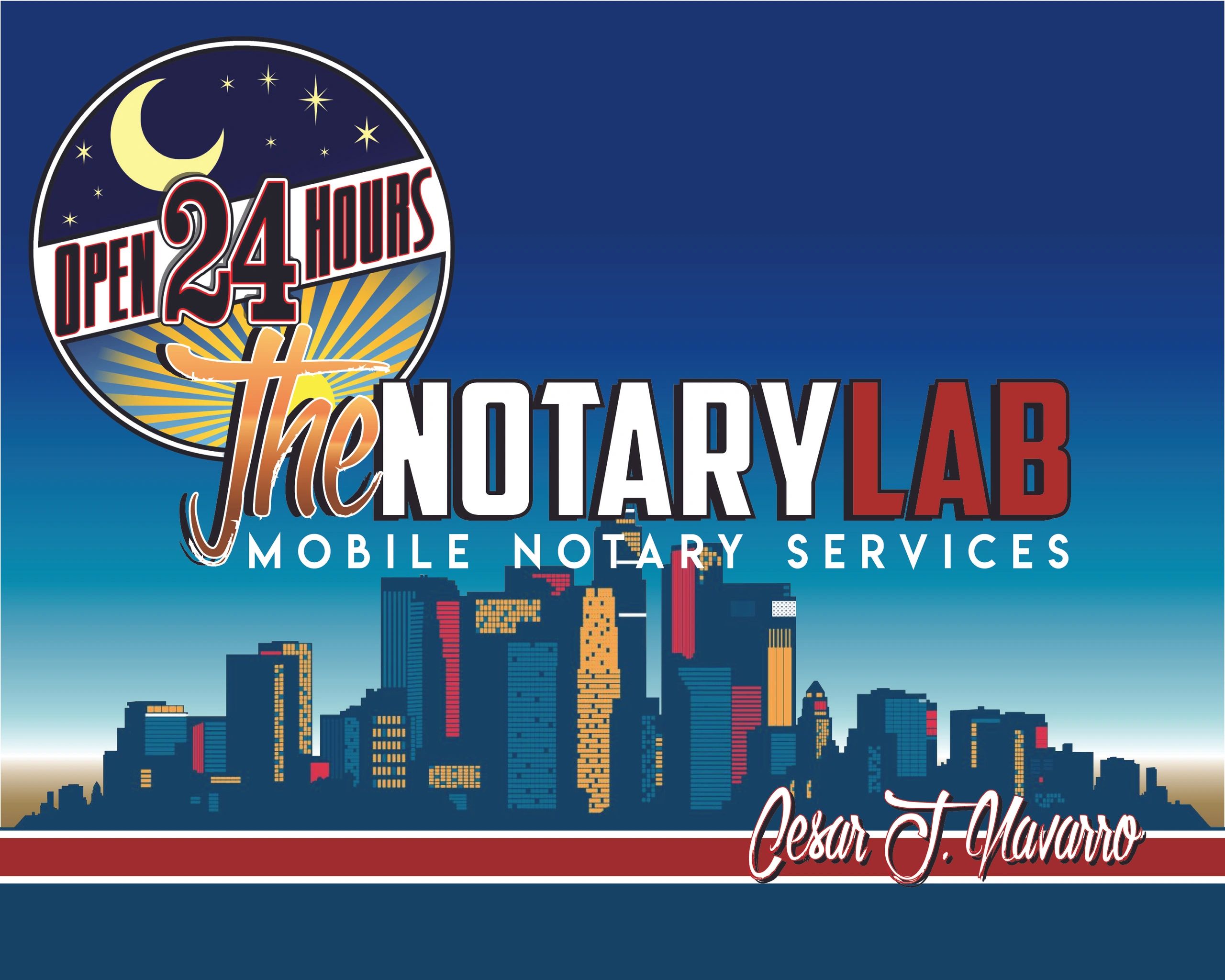 24 HOUR LATE NIGHT MOBILE NOTARY