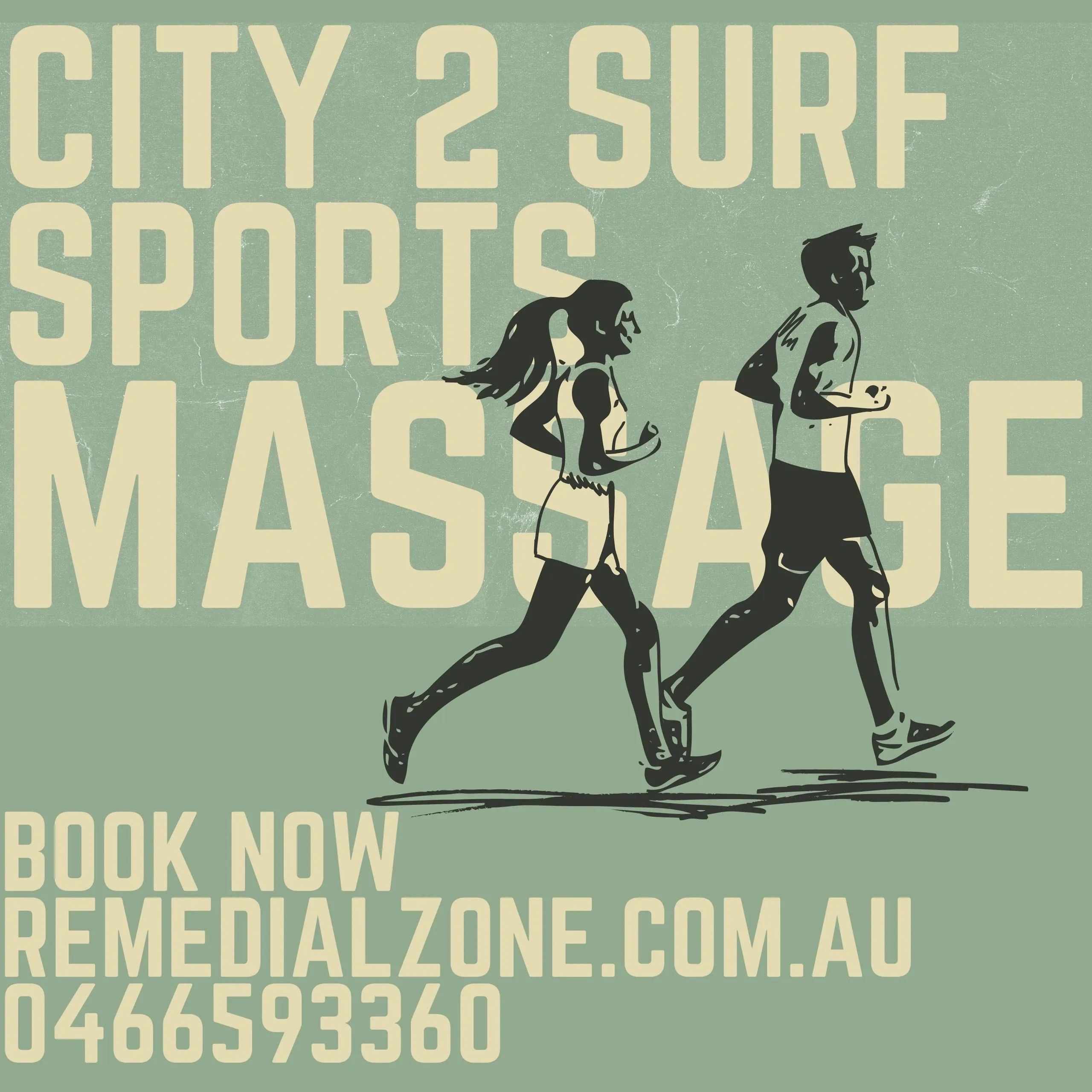 Pre or Post Event Marathon Massage