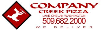 Company Creek Pizza | Lake Chelan | Hamburgers | Pasta | Ice Cream