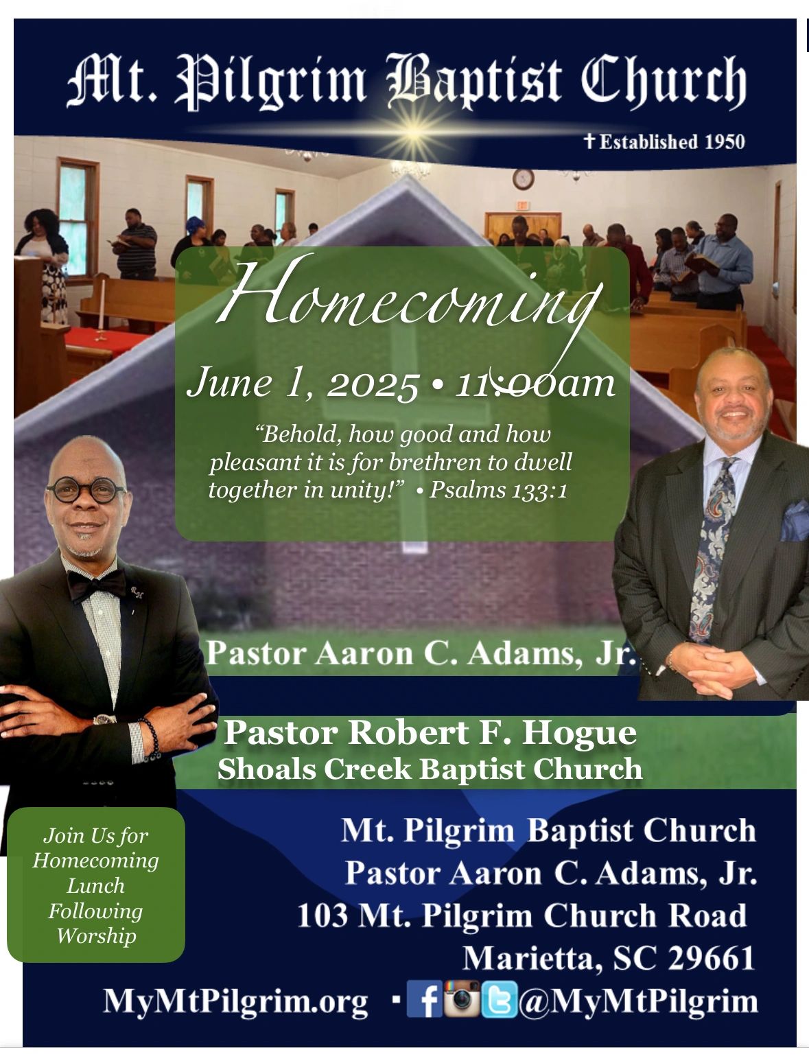 Mt. Pilgrim Baptist Church