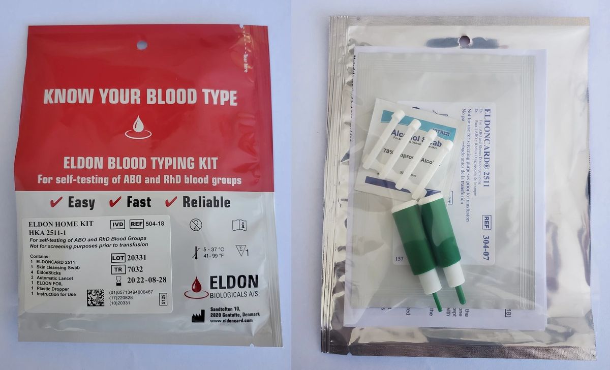 Blood Typing Kit