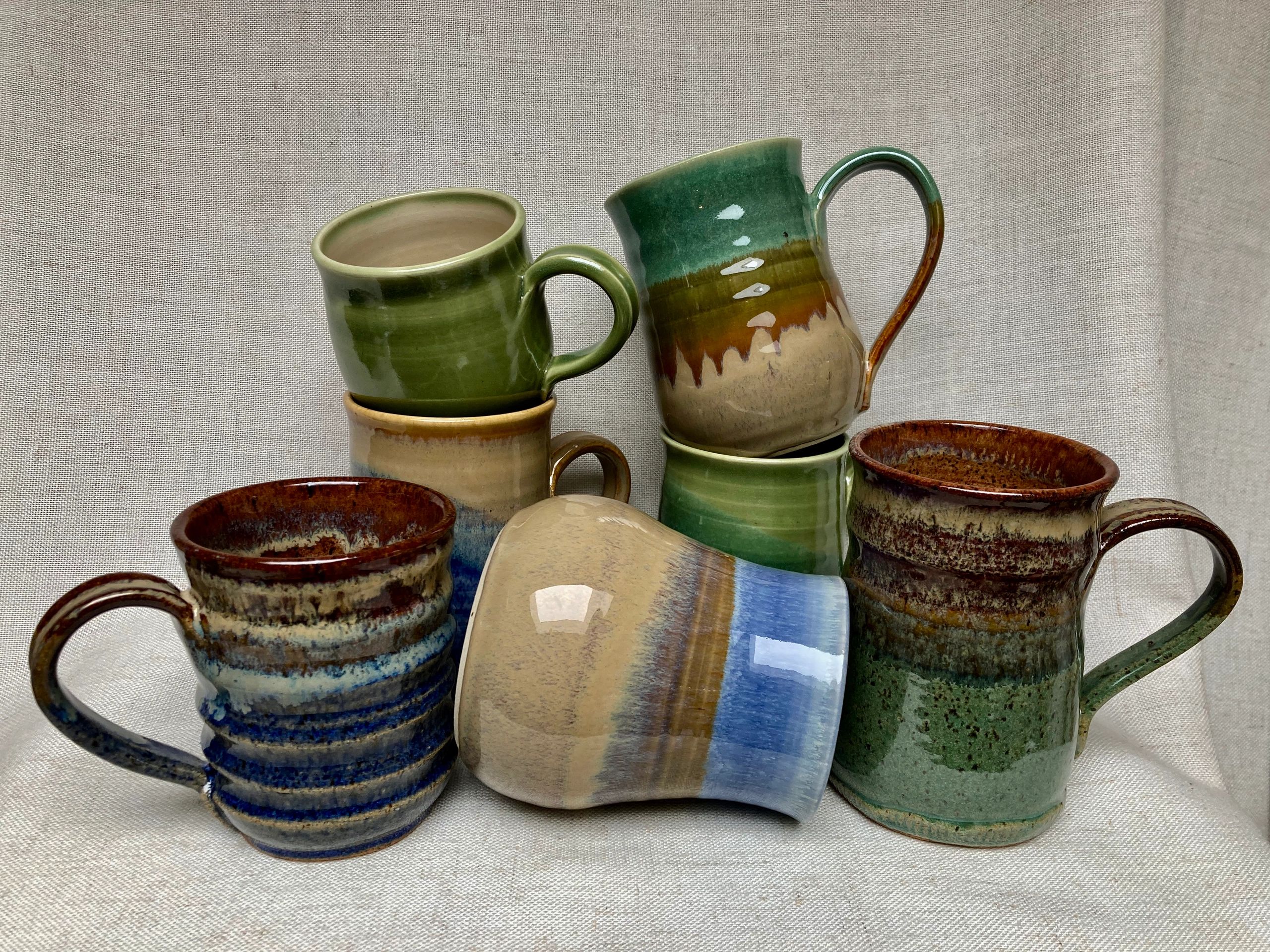 Ceramics Handmade Pottery Garden Art - Annie Heron Pottery