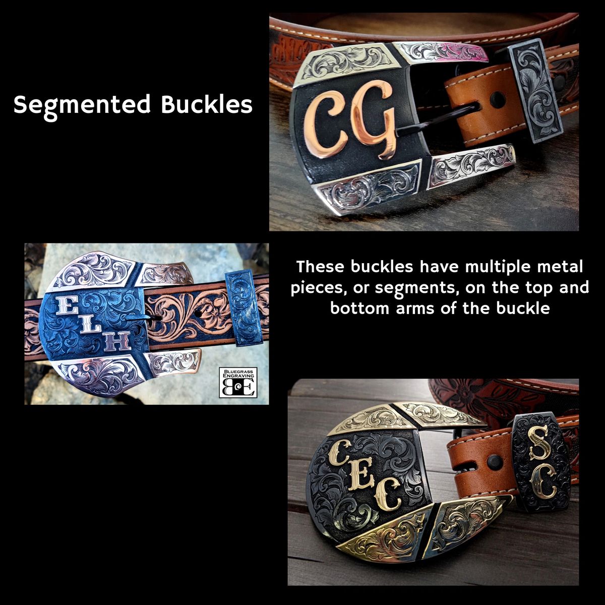 Build Your Custom Ranger Buckle Set, Segmented Style