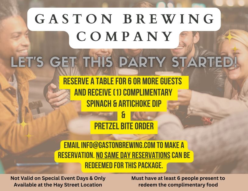 Gaston Brewing Company - Brewery - Fayetteville, North Carolina