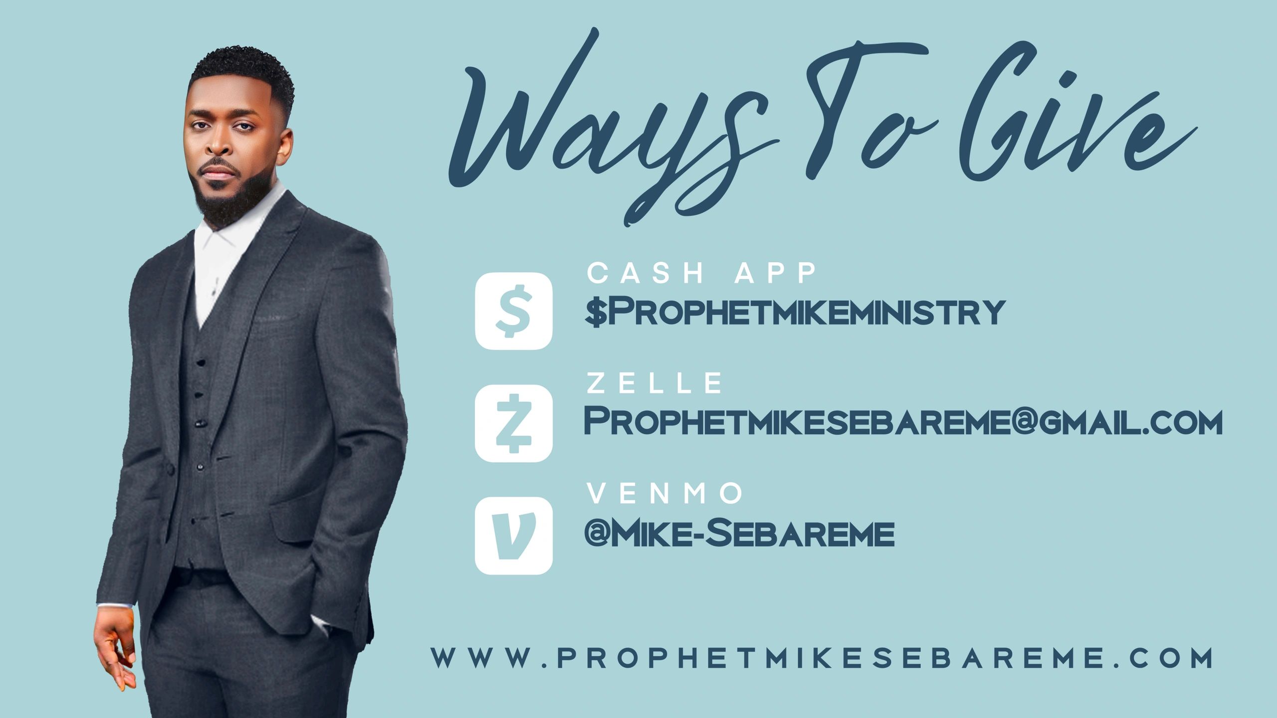 Give | Prophet Mike Ministries