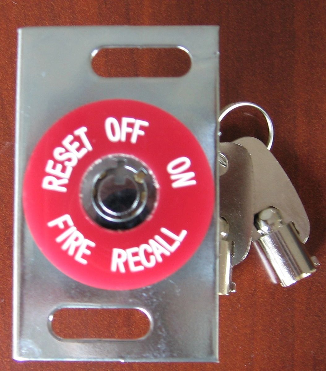 FIRE RECALL SWITCH FEO-K1, VERTICAL