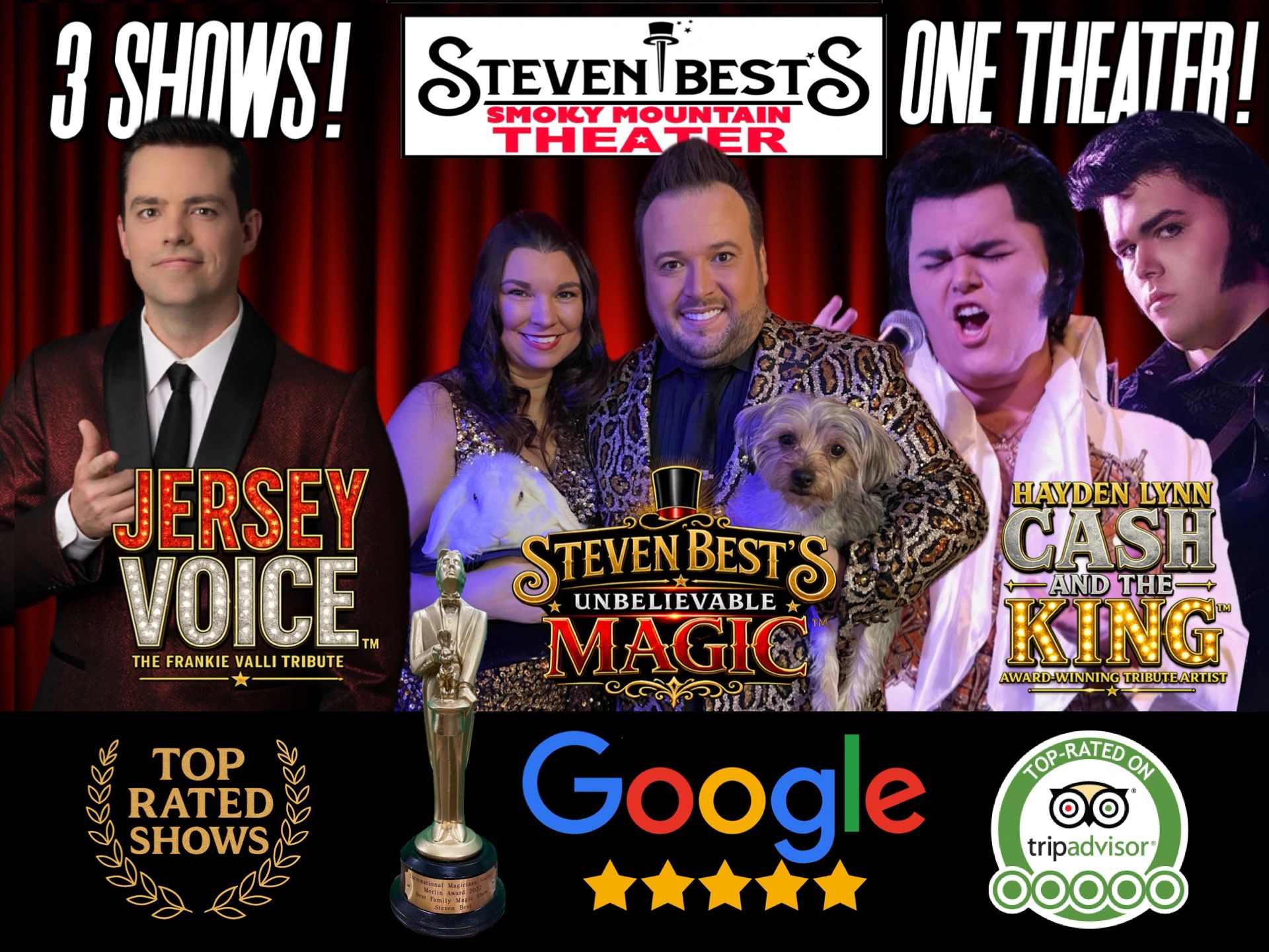 Best Pigeon Forges Magic Show Buy Tickets online and save Steven Best’s ...