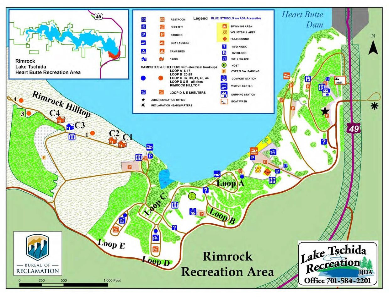 Cyprus Lake Campground Map Sale | www.pinnaxis.com