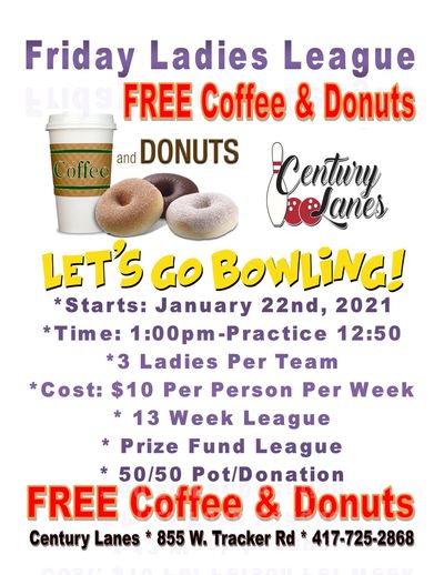 What's New! | Century Lanes
