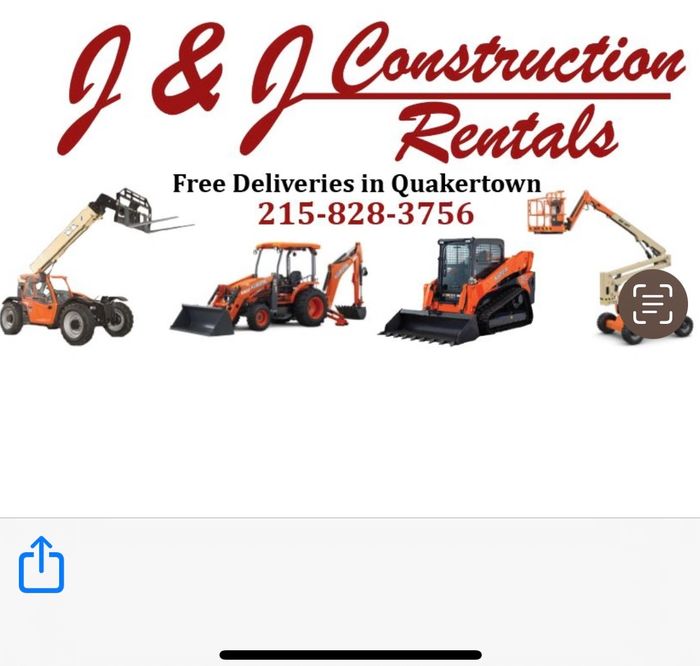 J and J construction rentals - Equipment Rentals, Construction