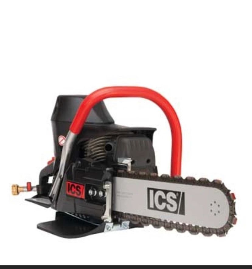 Ics gas concrete chain saw