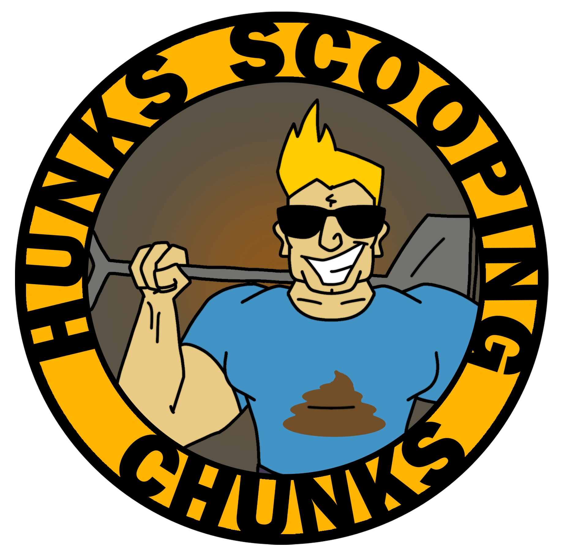 Hunks Scooping Chunks