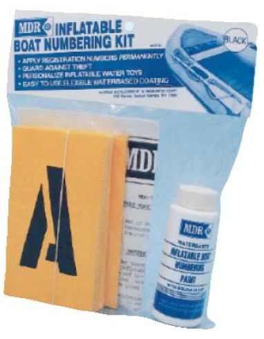 INFLATABLE BOAT NUMBERING KIT