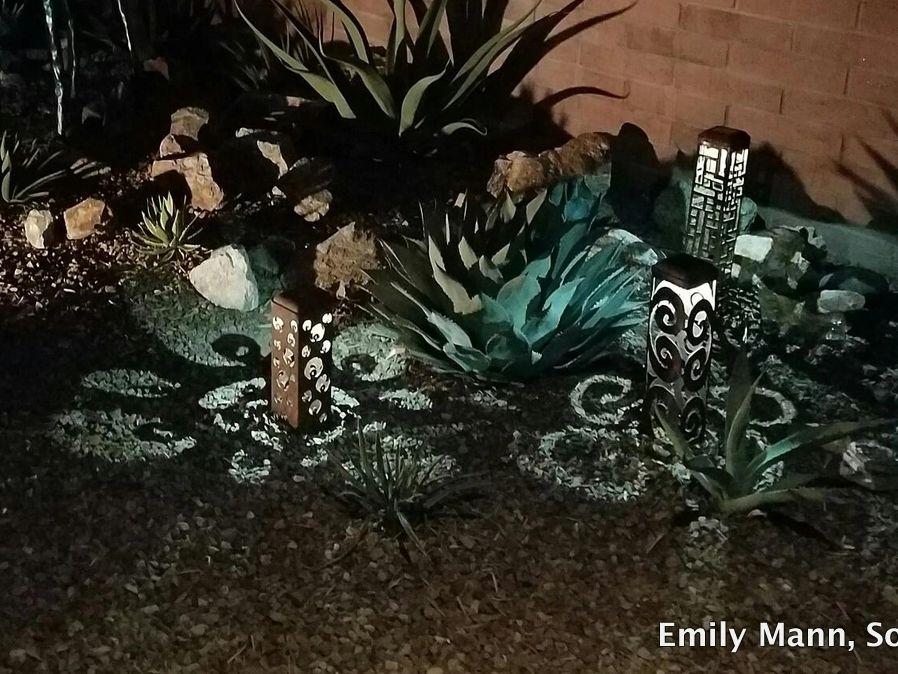 Solaz Designs - Metal Art in Tucson, Solar Lights, Landscape Lighting