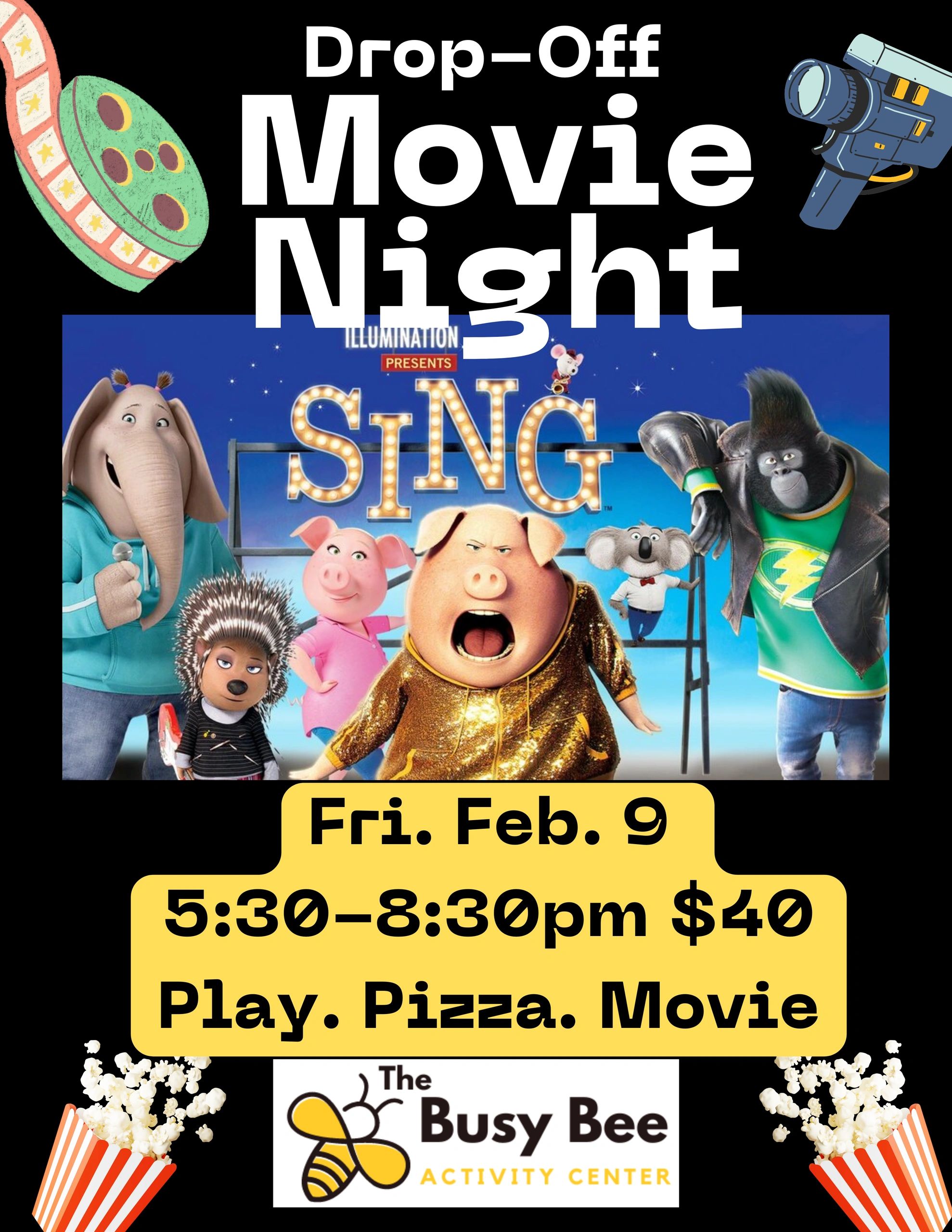 Drop Off Movie Night