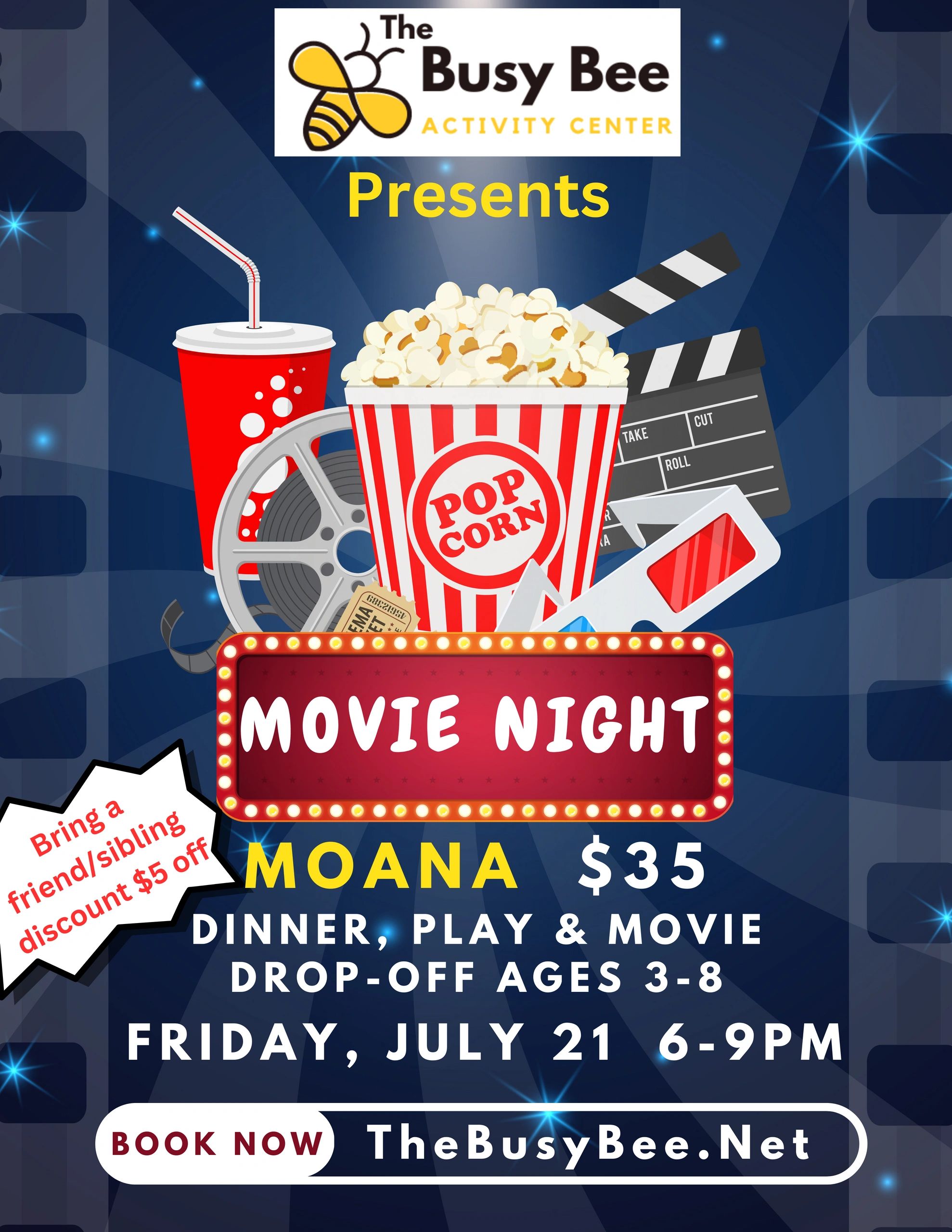 Drop Off Movie Night