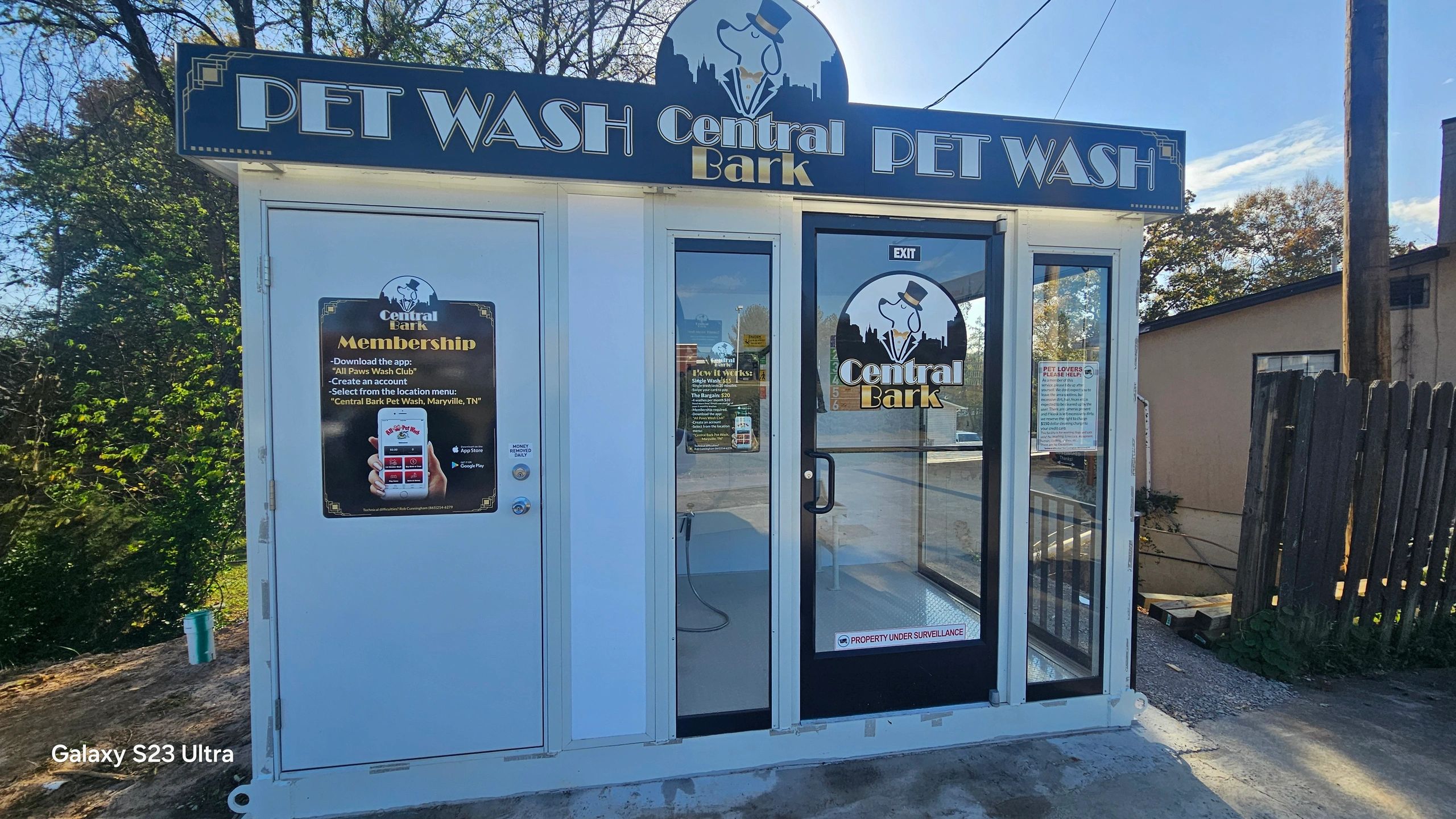 Central Bark Pet Wash