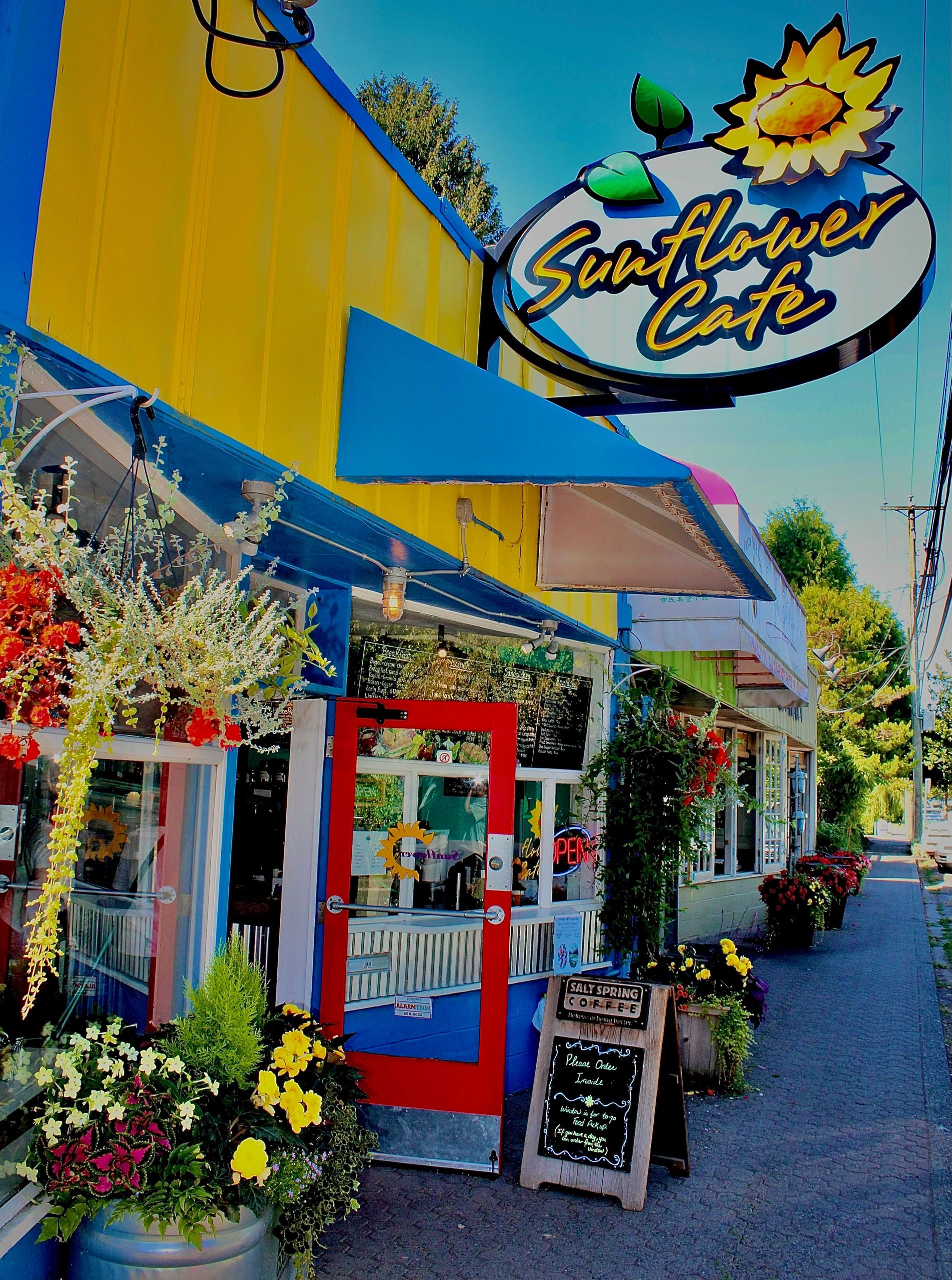 The Sunflower Café in Surrey, British Columbia