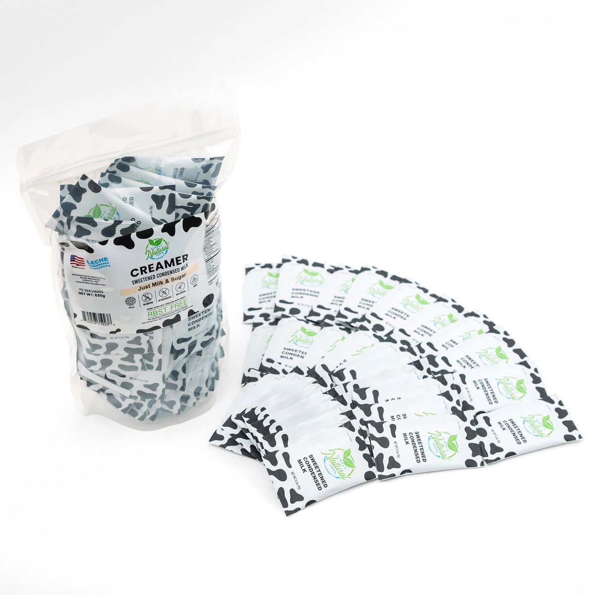 Sweetened Condensed Milk, Single-Serve 9g sachet (70 sachets bag)