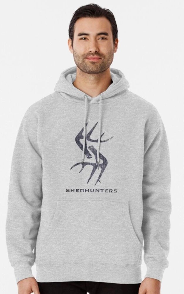 Shed Hunters Stressed Logo Pullover Hoodie