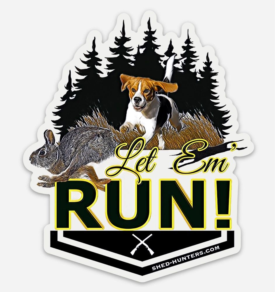 Let Em’ Run Beagle Rabbit Hunter
