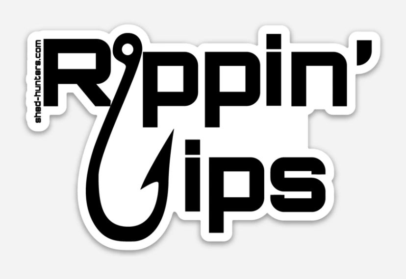 Rippin Lips Fishing Sticker