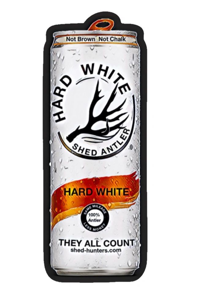 Hard White Claw Antler Sticker