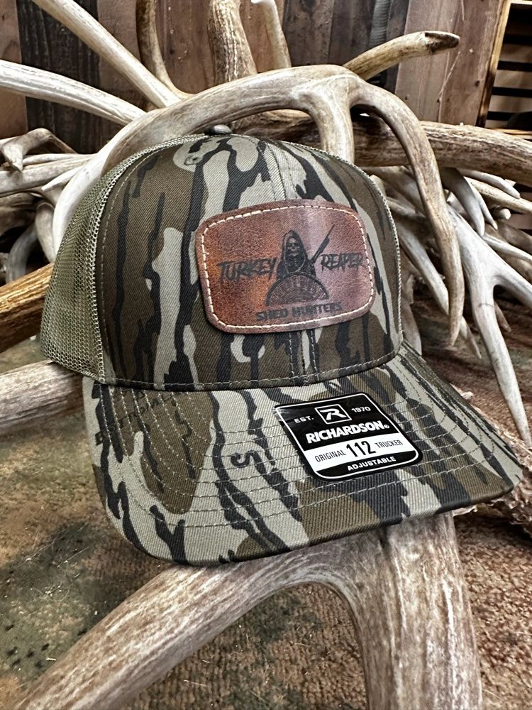 Turkey Reaper Leather Patch Hat