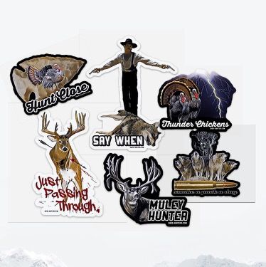 Hunting Stickers