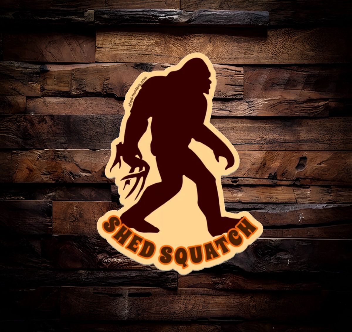 SHEDSQUATCH RETRO DECAL