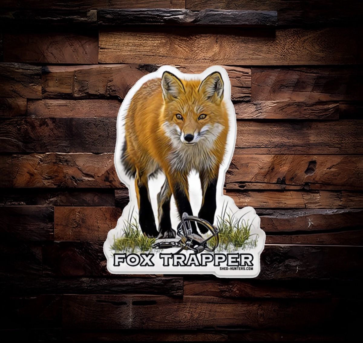 Fox Trapper Sticker