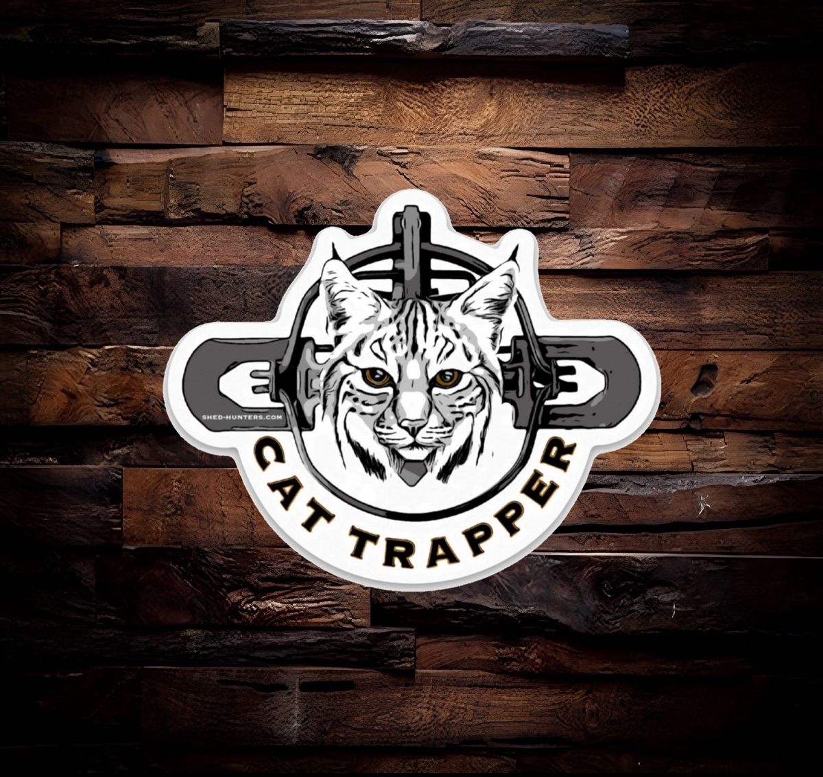 Cat Trapper Leghold Decal
