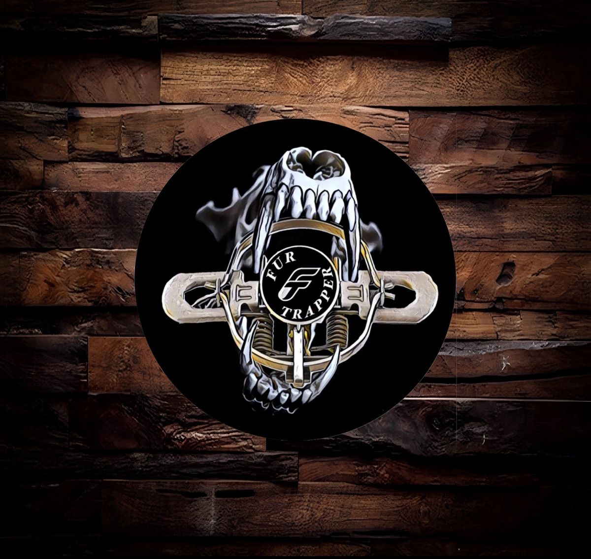 Fur Trapper Jaws Sticker