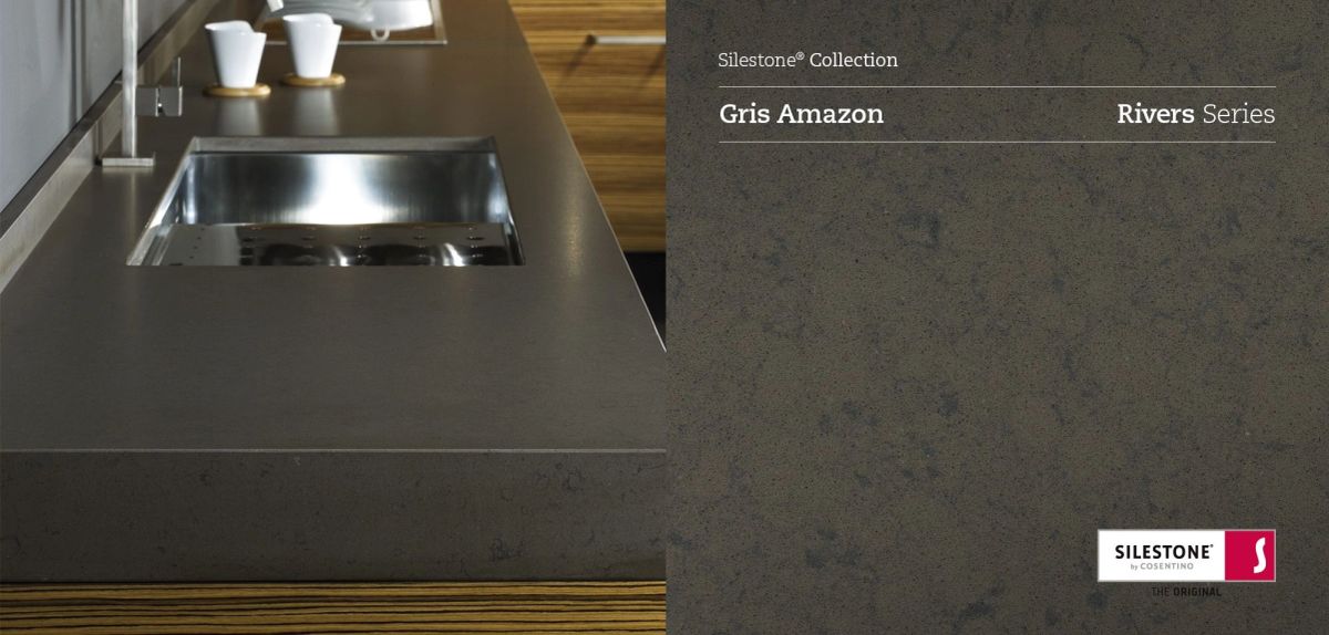 Gris Amazon Silestone Quartz Worktops