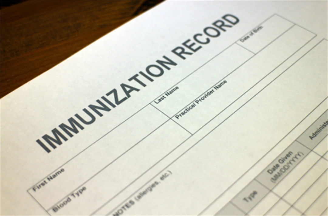 Immunization Record