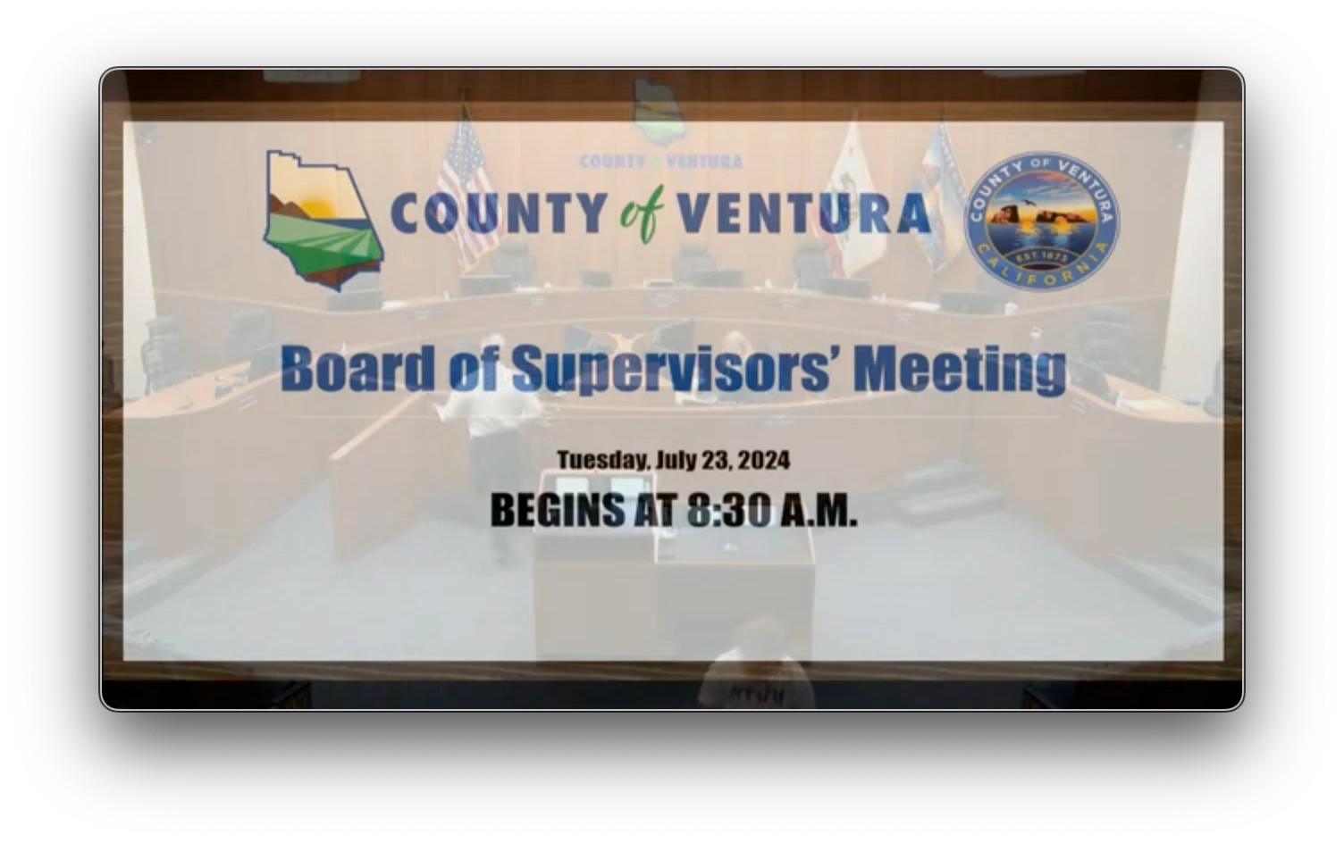 BOS Meeting July 23, 2024