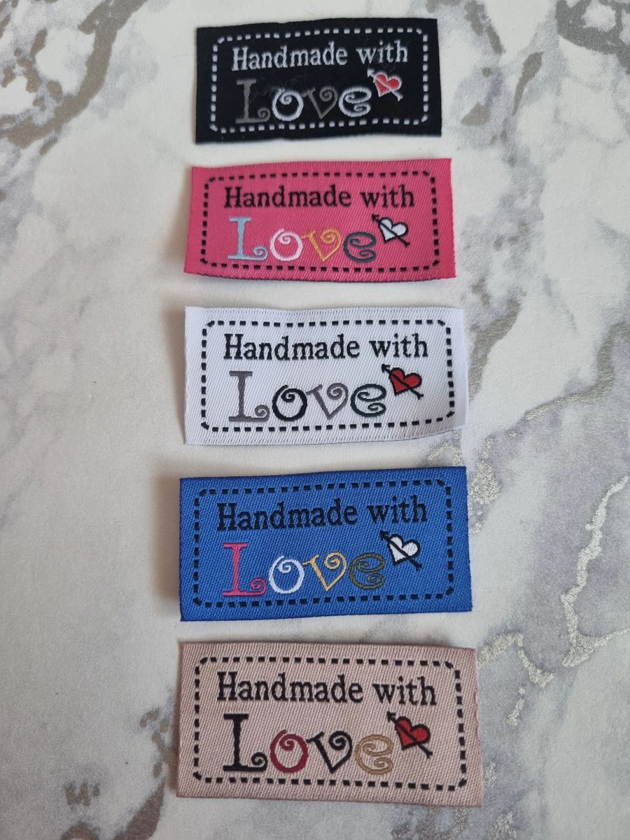 'Handmade with Love' Labels