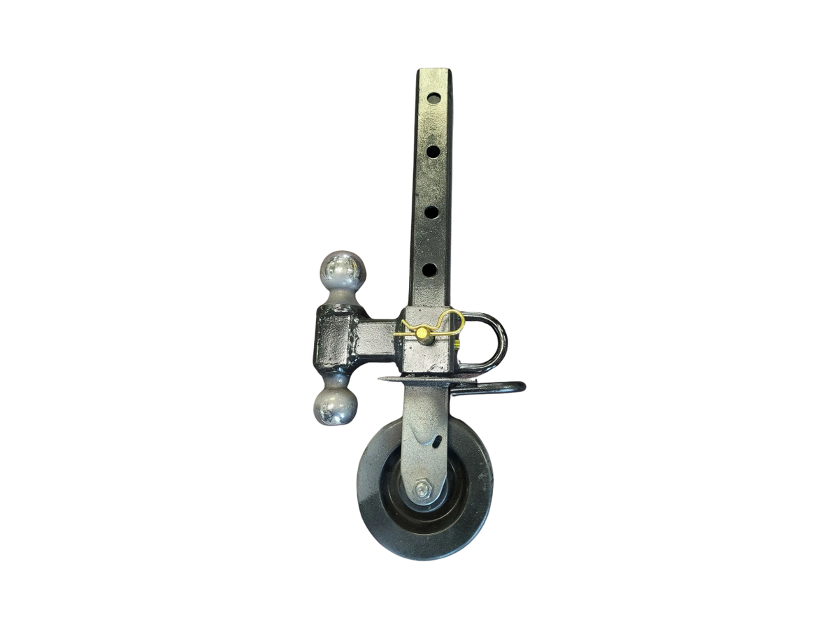 Wheel Tower Adjustable 2 5/16 Ball x 16" x 6" Caster Wheel