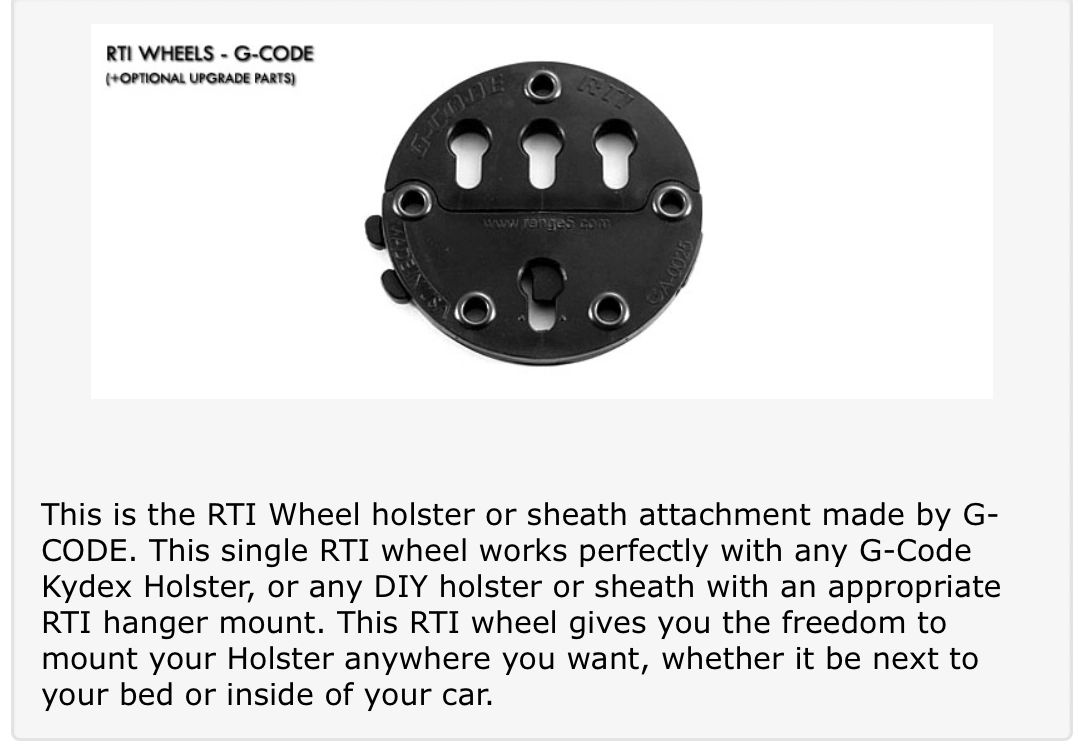 G-CODE RTI WHEEL