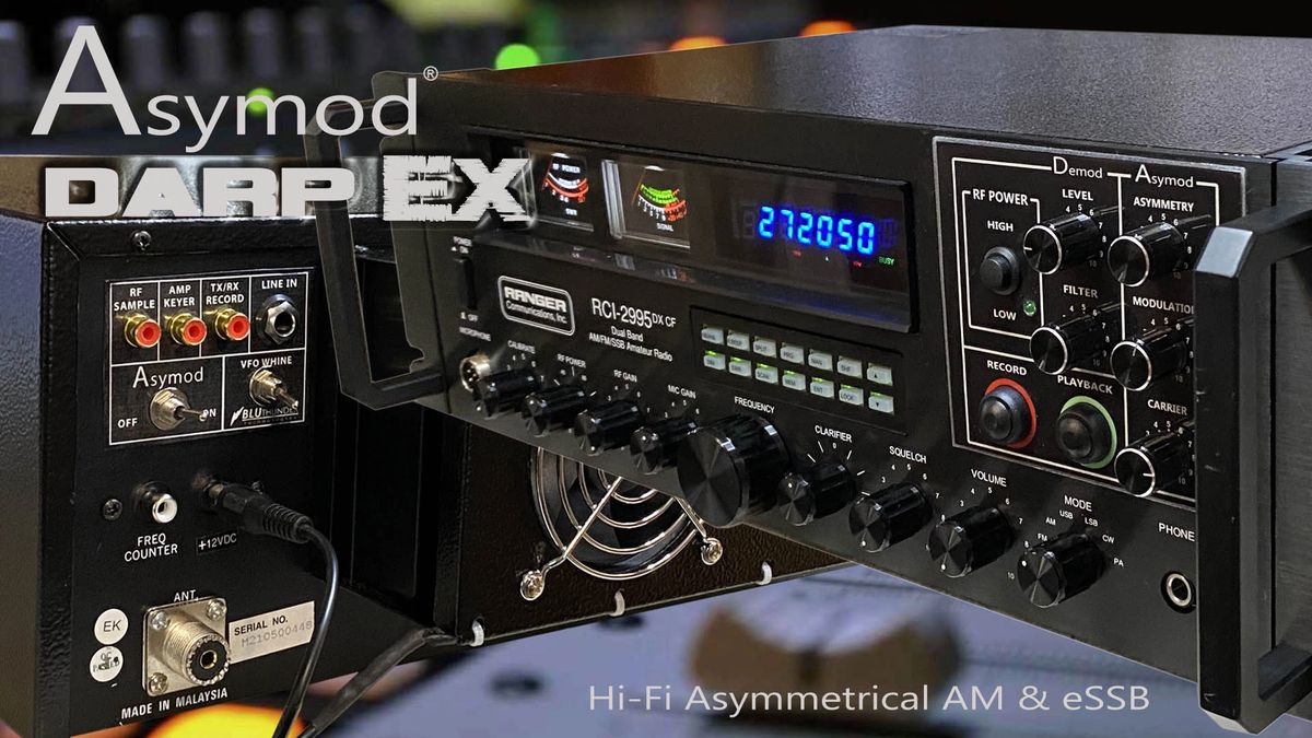 Asymod Ranger RCI-2995 DXCF DARP EX (Front Panel Asymod, Demod ...