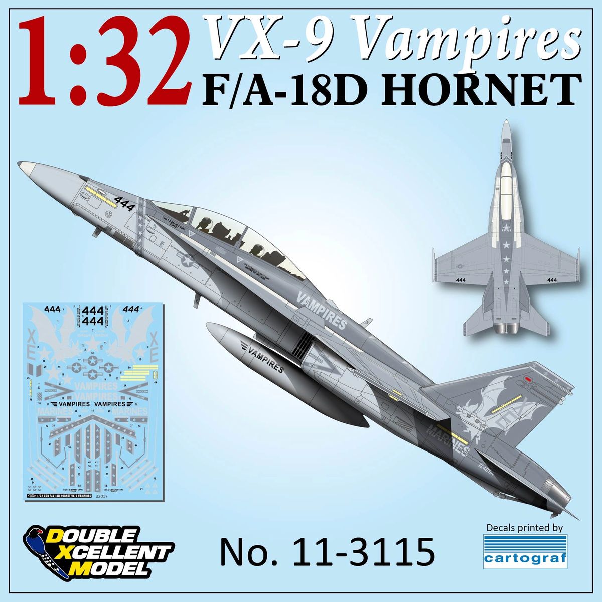 1/32 USMC F/A-18D VX-9 Vampires